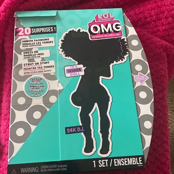 Mga | Toys | New Lol Surprise Omg 24k Dj Fashion Doll Set 2 Surprises ...